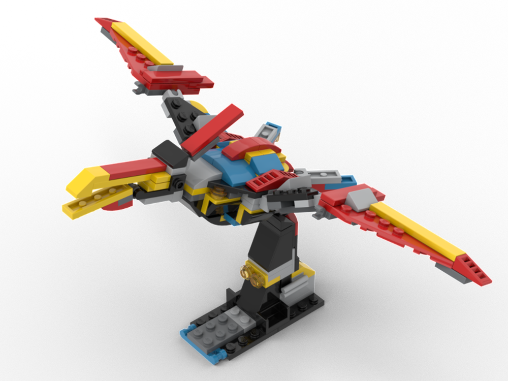 LEGO MOC 31124 Pteranodon by zengogobrick | Rebrickable - Build with LEGO