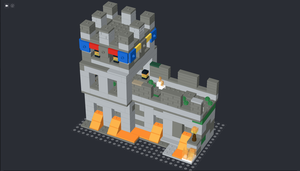 LEGO MOC The Castle Defence by ConsiderANapkin | Rebrickable - Build ...