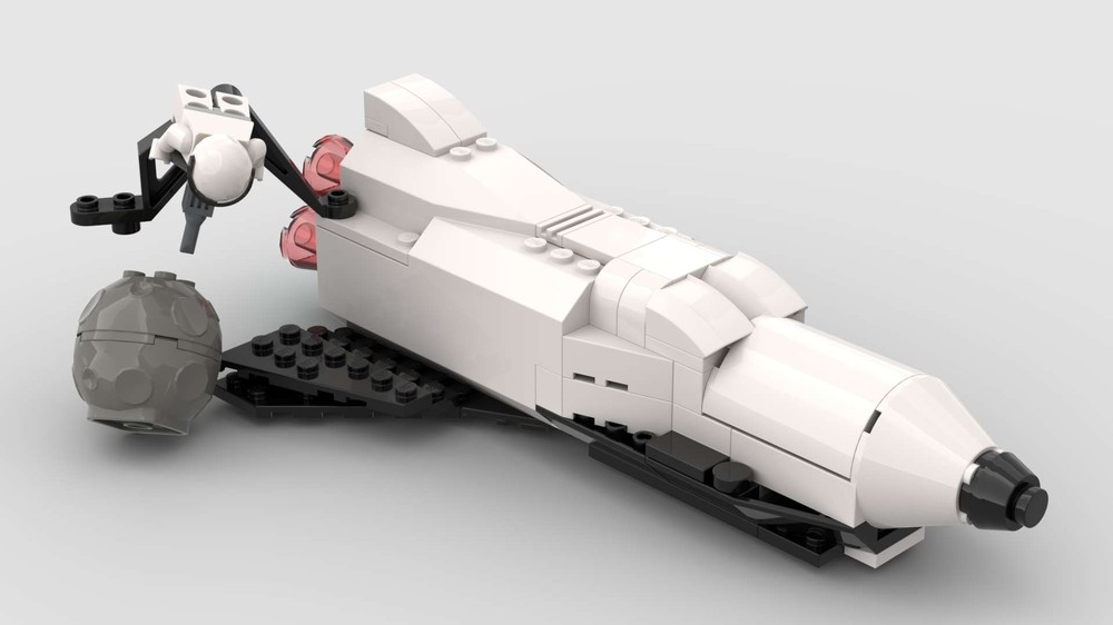 LEGO MOC 6454+60354 Space Shuttle by fcarrasco | Rebrickable - Build ...