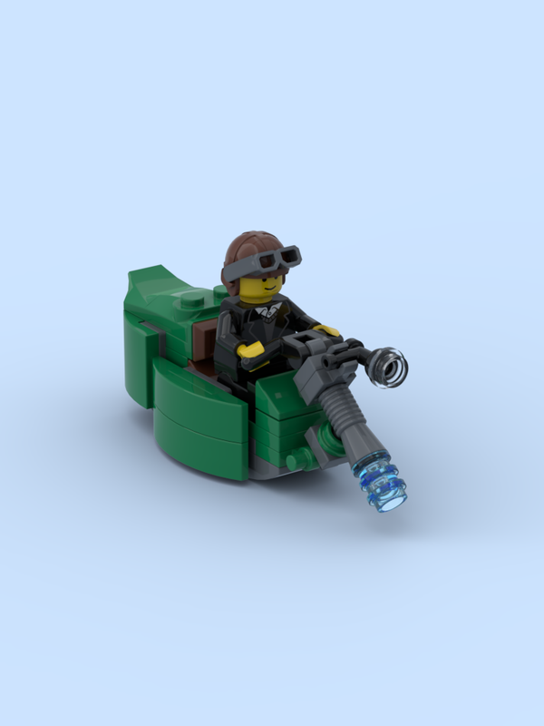 LEGO MOC Hover Scooter by tingdrason | Rebrickable - Build with LEGO
