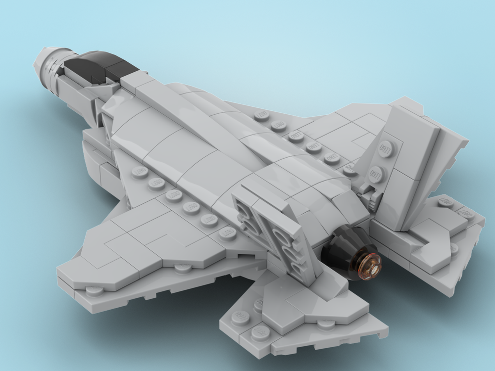 LEGO MOC F-35 (1/72 scale) by abracada_brick | Rebrickable - Build with ...