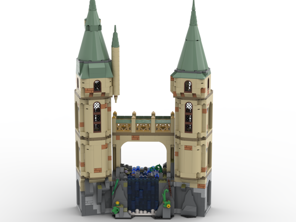 Lego Moc Hp Modular The Stone Bridge Philosophers Stone Challenges