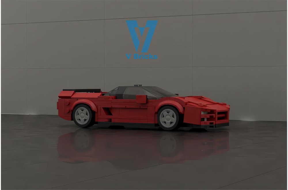 LEGO MOC 1990 Acura NSX by VBricks | Rebrickable - Build with LEGO