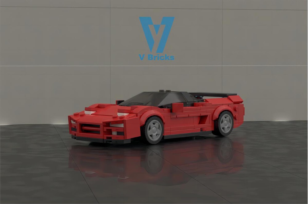 LEGO MOC 1990 Acura NSX by VBricks | Rebrickable - Build with LEGO
