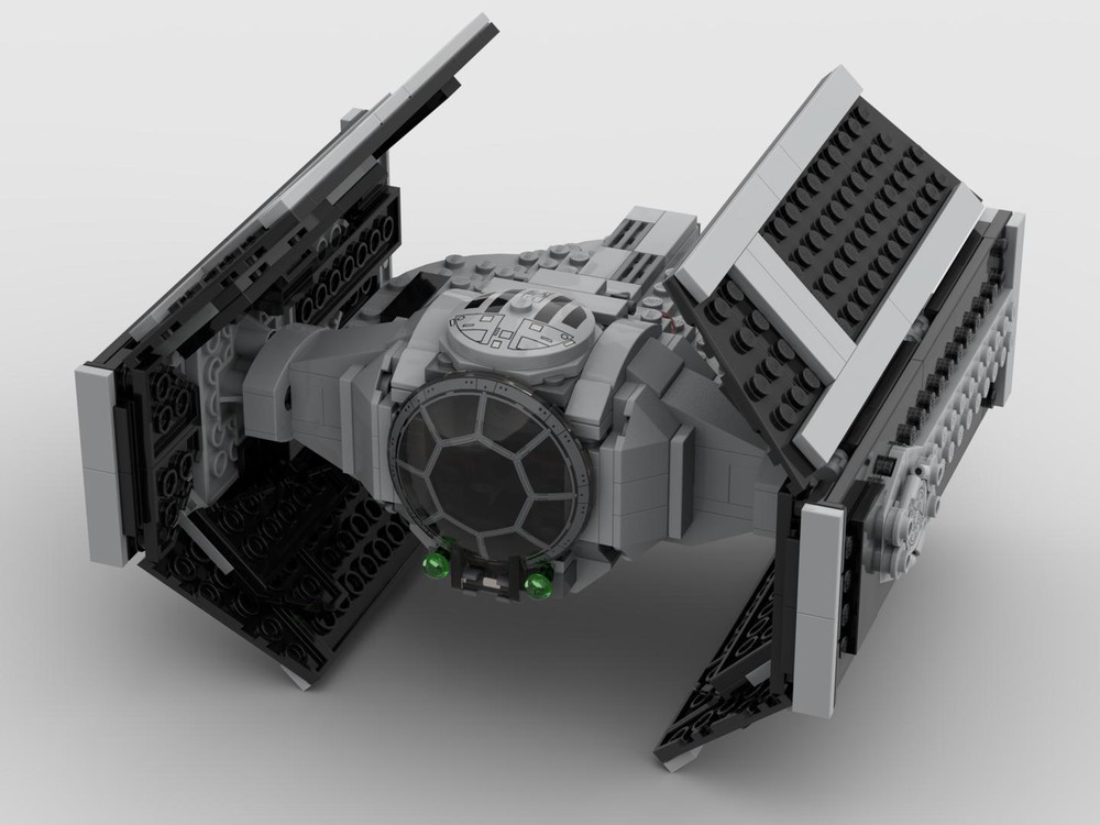 LEGO MOC TIE Advanced X1 (Modification of 75300) by sgtscoopy ...
