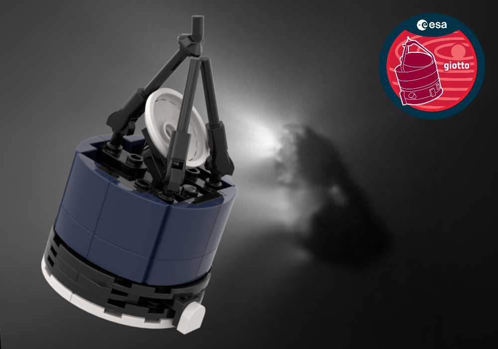 LEGO MOC Giotto Spacecraft by OrchardBuilds | Rebrickable - Build with LEGO