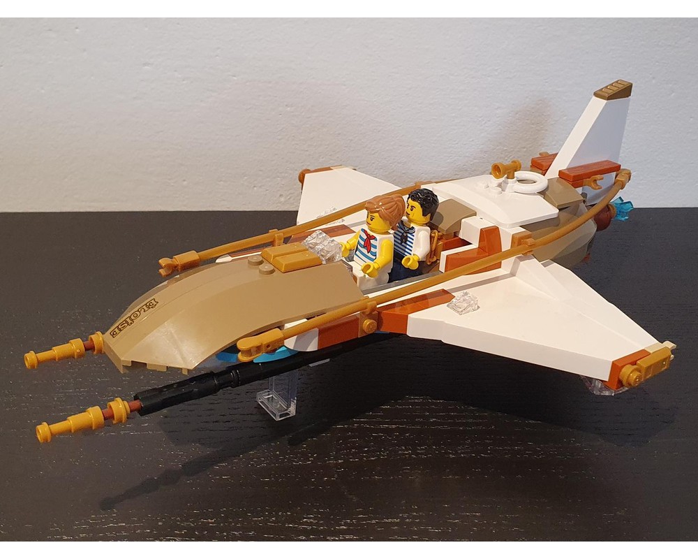 Lego Moc Jet Plane By Gr33tje13 Rebrickable Build With Lego