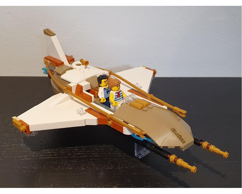 LEGO MOC Jet Plane by Gr33tje13 | Rebrickable - Build with LEGO