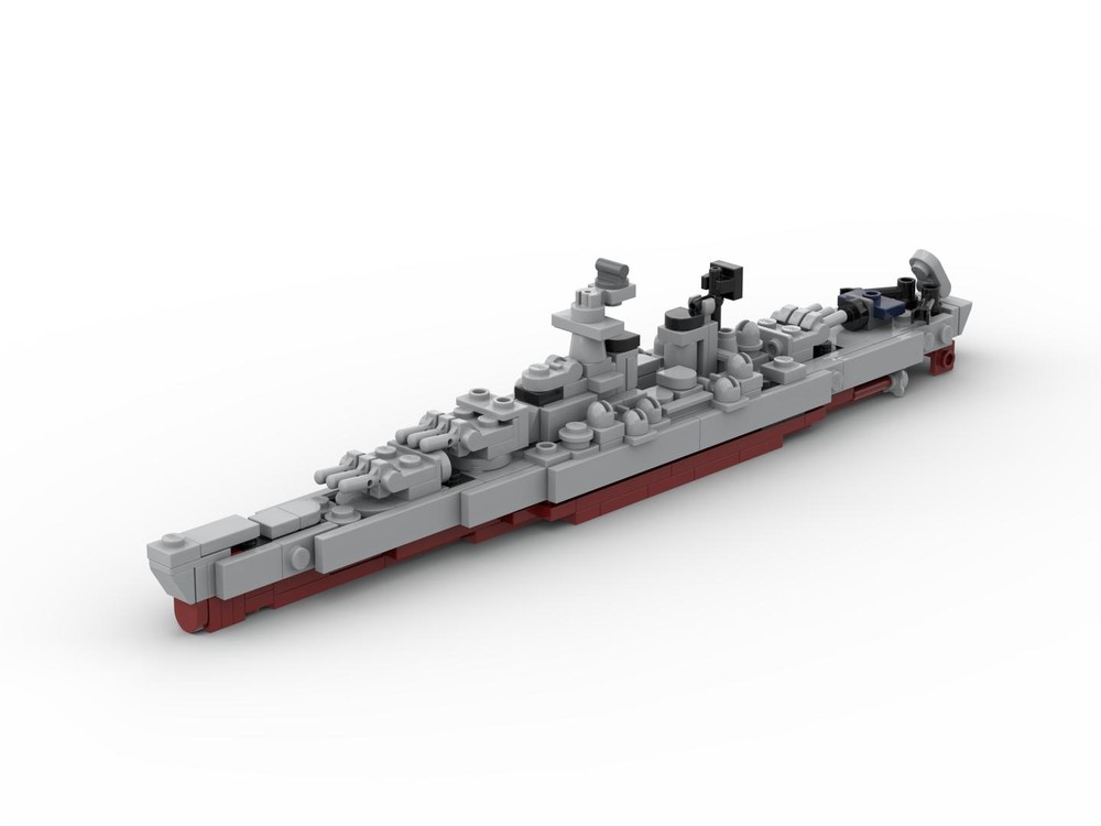 LEGO MOC USS Missouri Battleship (BB-63) by The Bobby Brix Channel ...