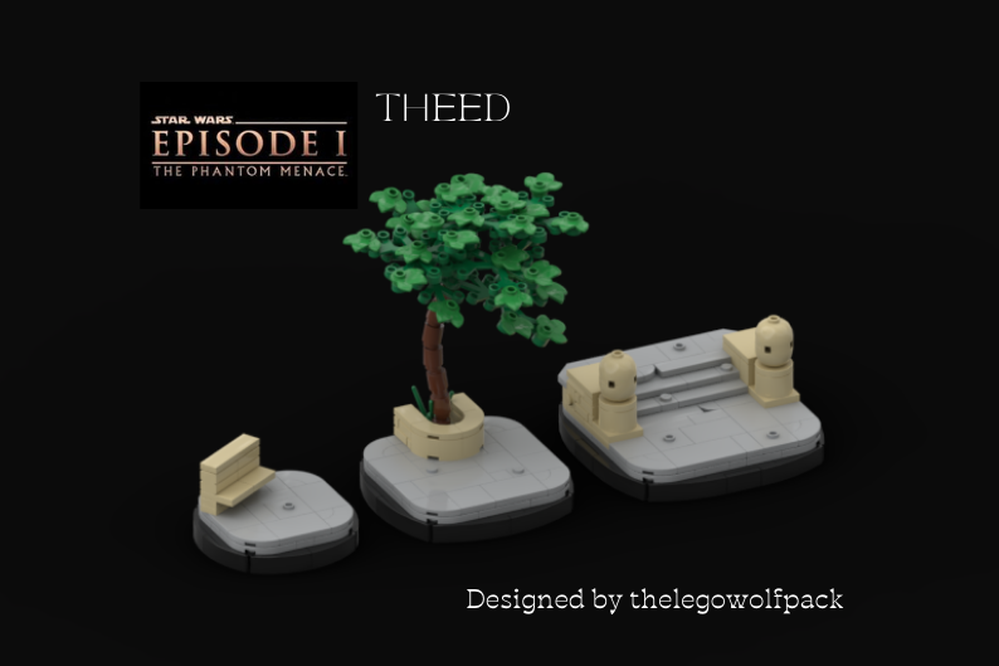 LEGO MOC Minifig round display THEED by thelegowolfpack | Rebrickable ...