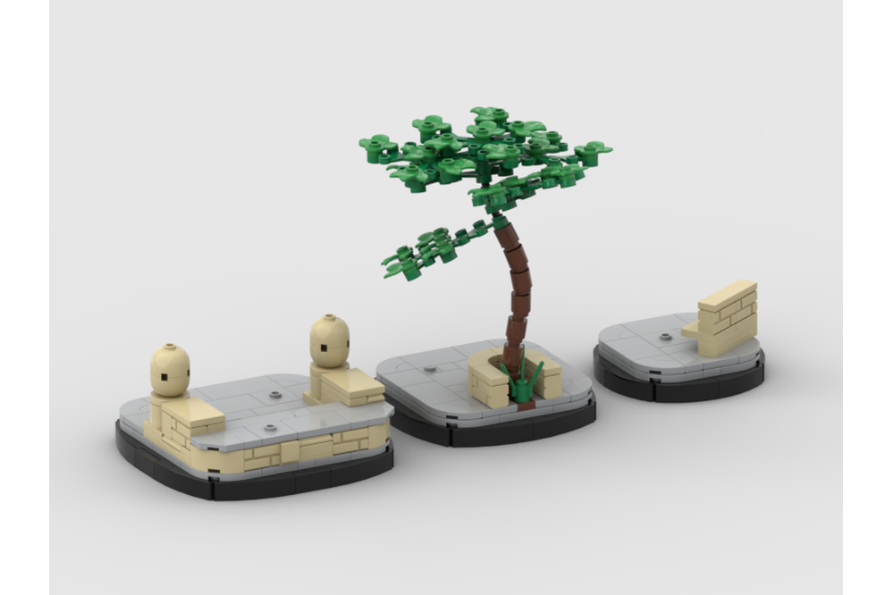 LEGO MOC Minifig round display THEED by thelegowolfpack | Rebrickable ...