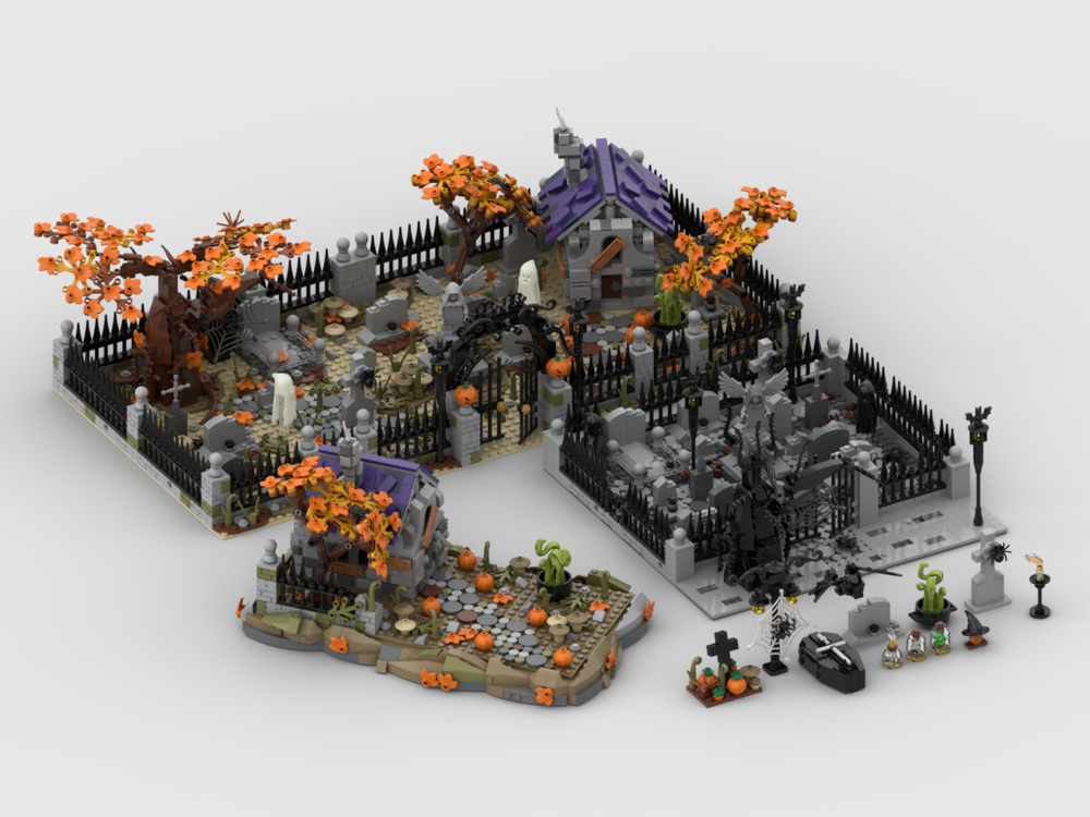 LEGO MOC Halloween Pack by gabizon | Rebrickable - Build with LEGO
