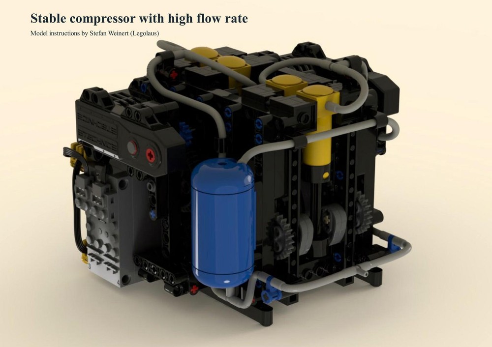 LEGO MOC Stable compressor with high flow rate by legolaus ...