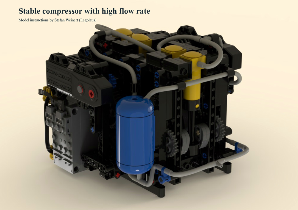 LEGO MOC Stable compressor with high flow rate by legolaus ...