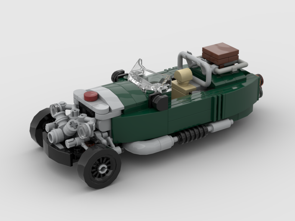 LEGO MOC 2012 Morgan Three-Wheeler by toms8wides | Rebrickable - Build ...