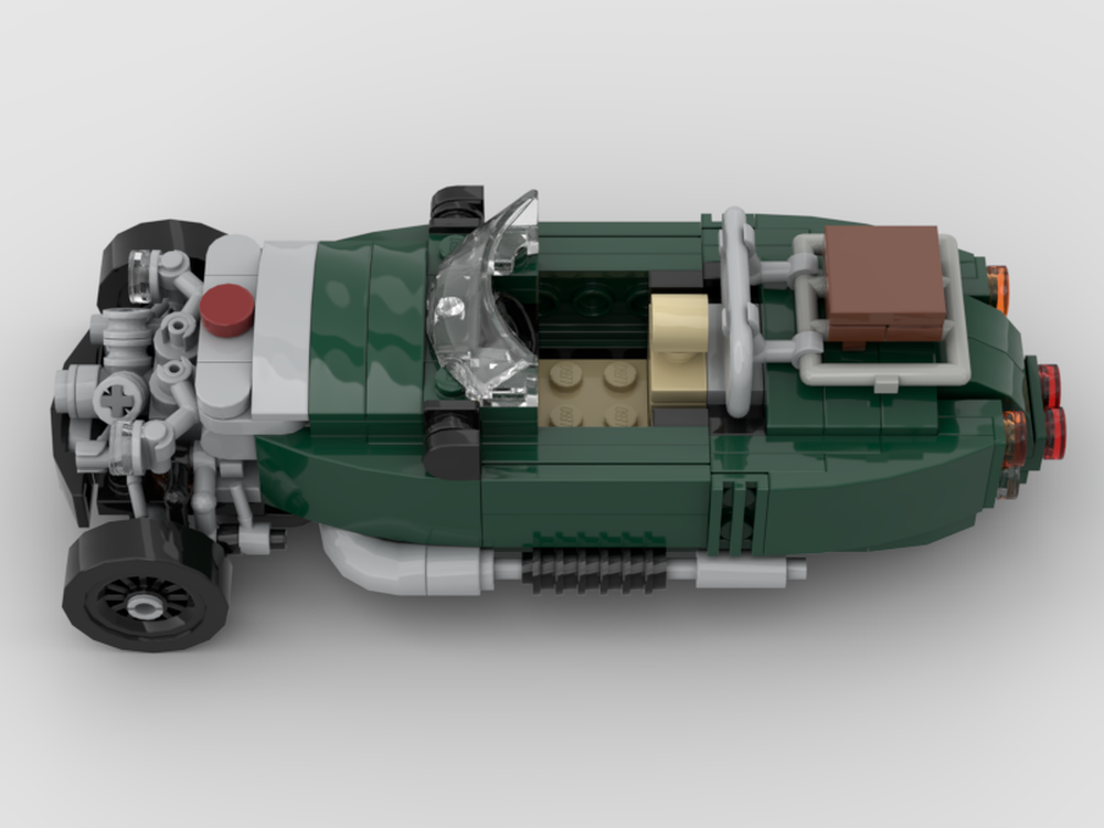 LEGO MOC 2012 Morgan Three-Wheeler by toms8wides | Rebrickable - Build ...