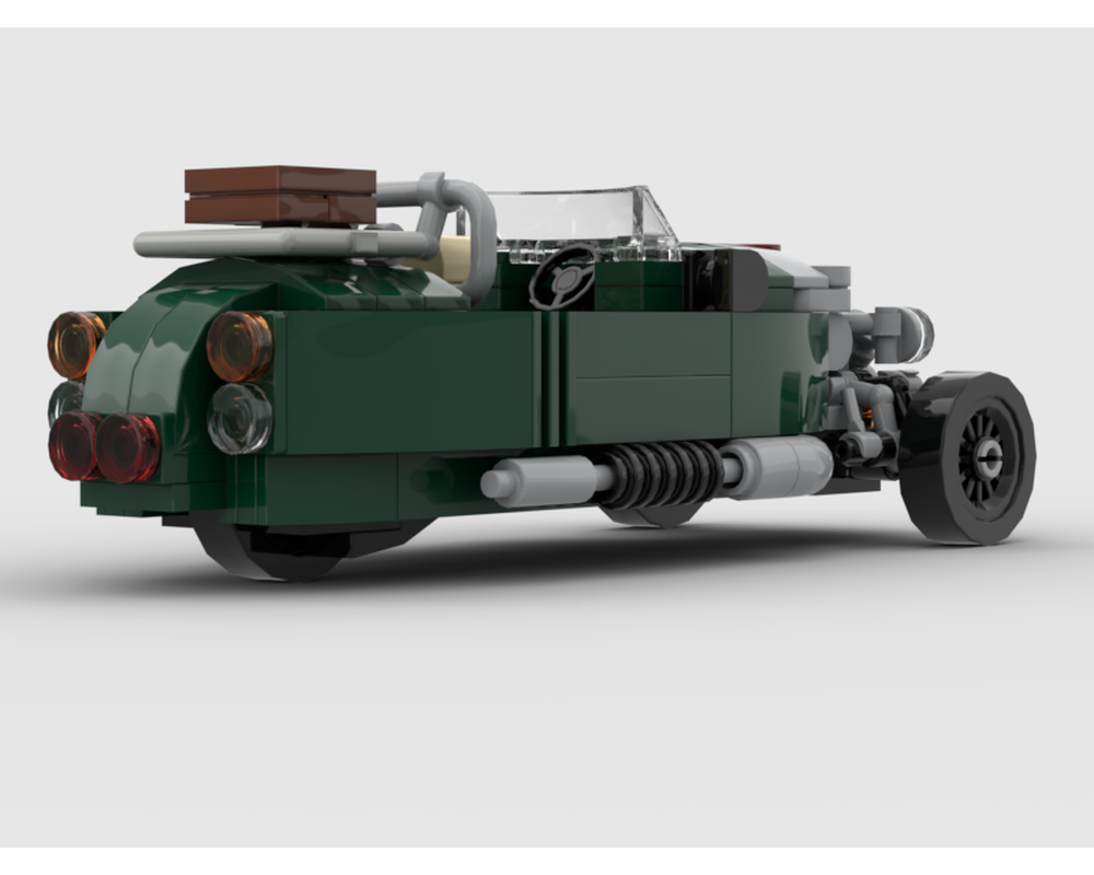 Lego Moc 2012 Morgan Three Wheeler By Toms8wides Rebrickable Build