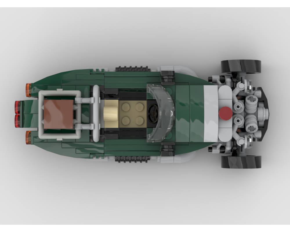 LEGO MOC 2012 Morgan Three-Wheeler by toms8wides | Rebrickable - Build ...