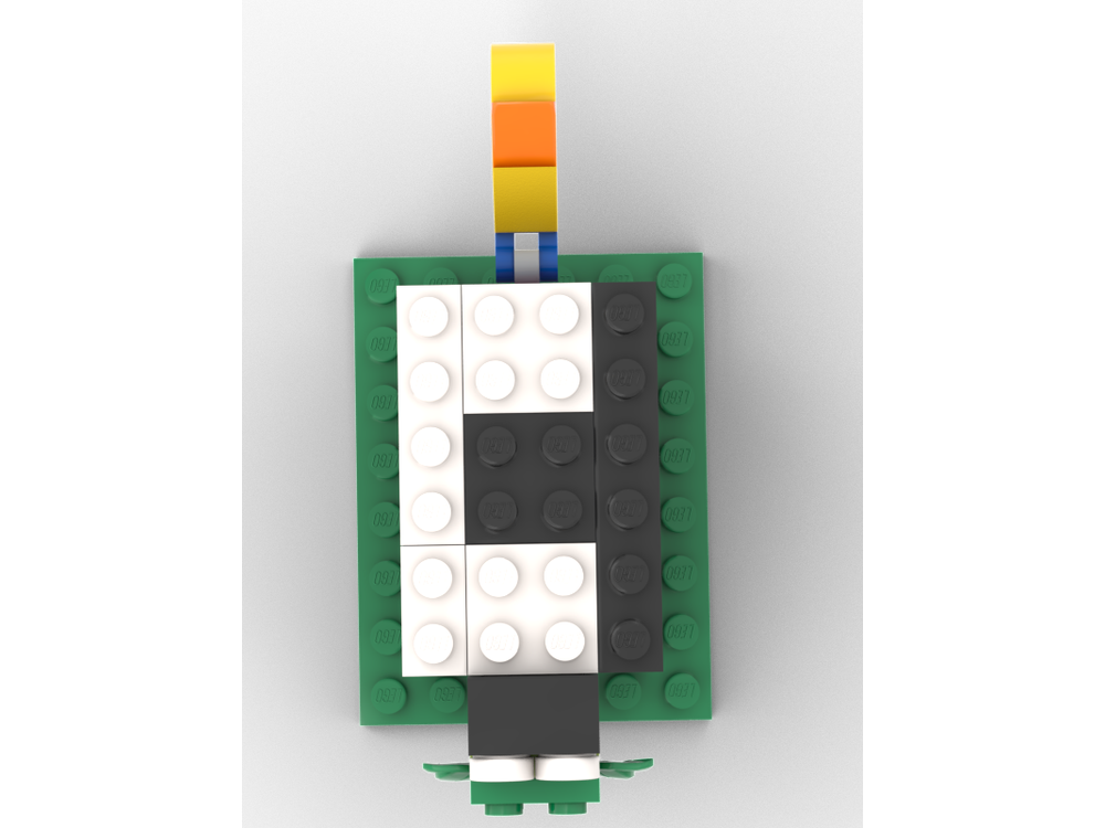 LEGO MOC Grandpa Cow by Kid Stripes | Rebrickable - Build with LEGO