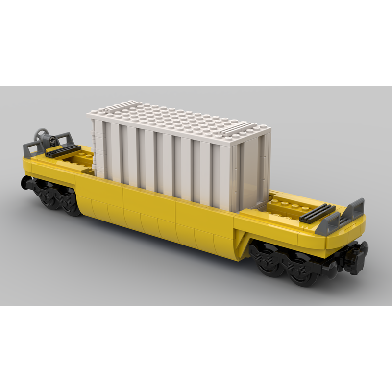 LEGO MOC TTX Container Car with a 20ft container by josszo ...