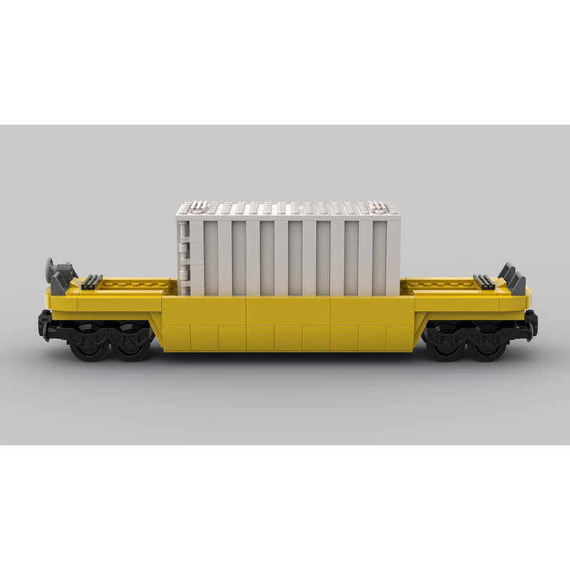 LEGO MOC TTX Container Car with a 20ft container by josszo ...