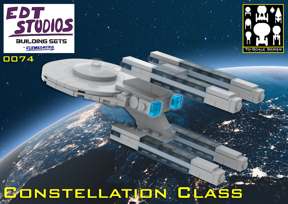 LEGO MOC Constellation Class (Outdated) by D10MegasXLR | Rebrickable ...