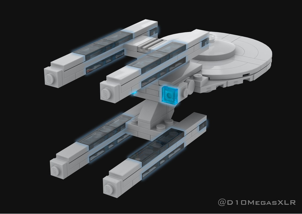 LEGO MOC Constellation Class (Outdated) by D10MegasXLR | Rebrickable ...