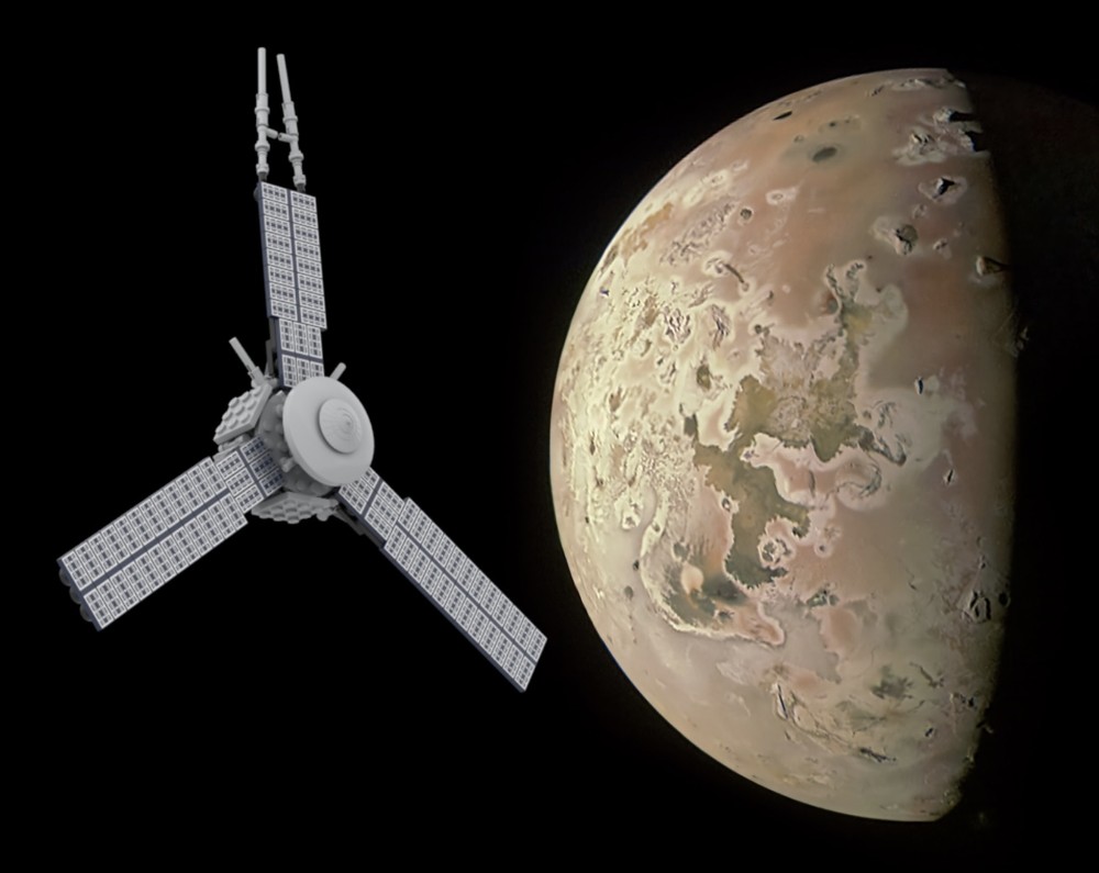 LEGO MOC OLD Juno Spacecraft by OrchardBuilds | Rebrickable - Build ...