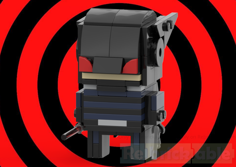 LEGO MOC Black Mask Crow BrickHead - Persona 5 by GoldengamerLego ...