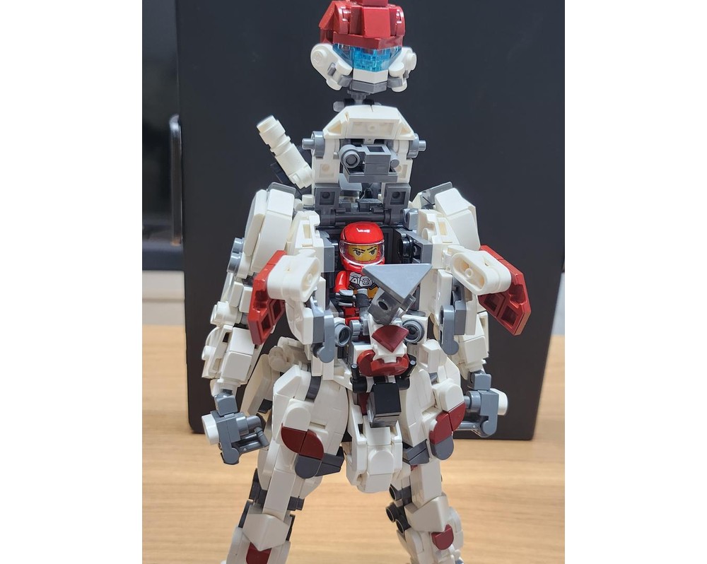 Lego Moc Mechredrobot By Hyeongmin Park Rebrickable Build With Lego