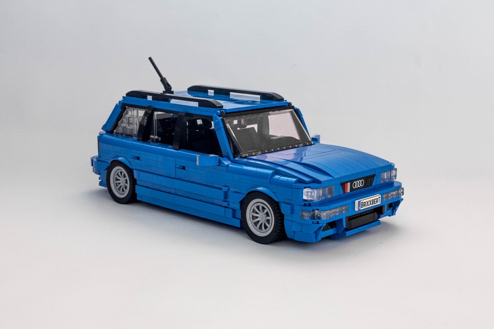LEGO MOC Audi RS 2 Blue by Brixxbert | Rebrickable - Build with LEGO