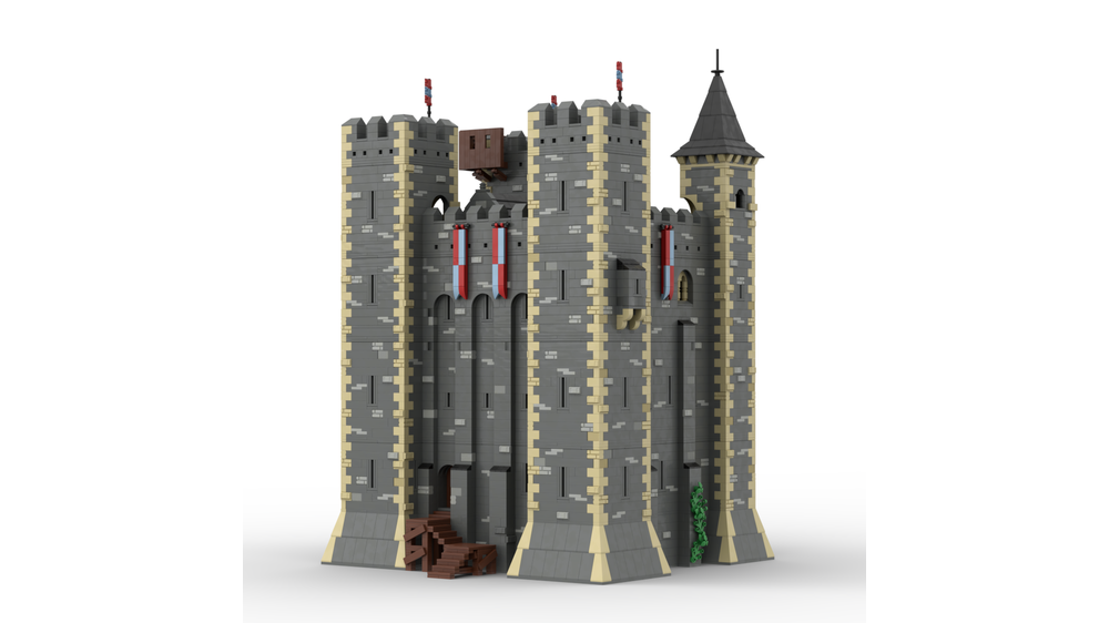 LEGO MOC English Keep - Warchester Castle by brickinger_ | Rebrickable ...