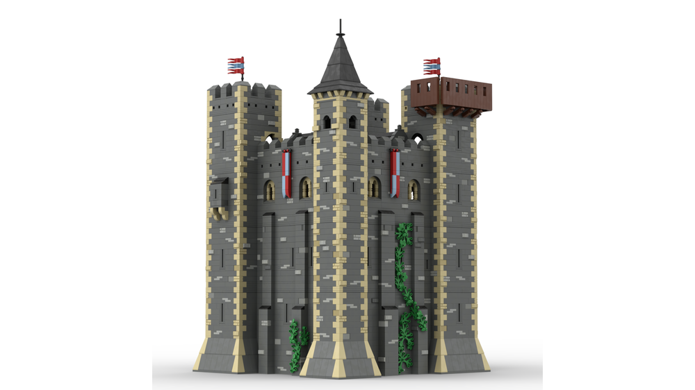 LEGO MOC English Keep - Warchester Castle by brickinger_ | Rebrickable ...