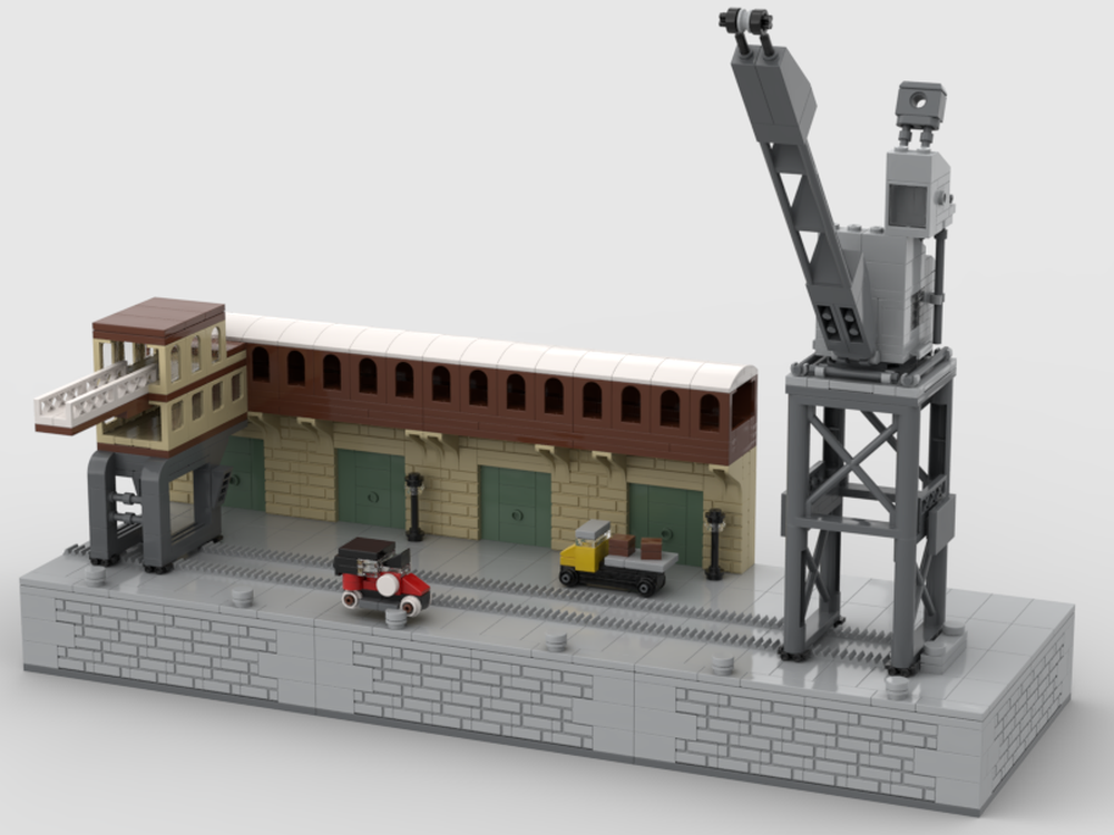 LEGO MOC Southampton Dock by Raymember | Rebrickable - Build with LEGO