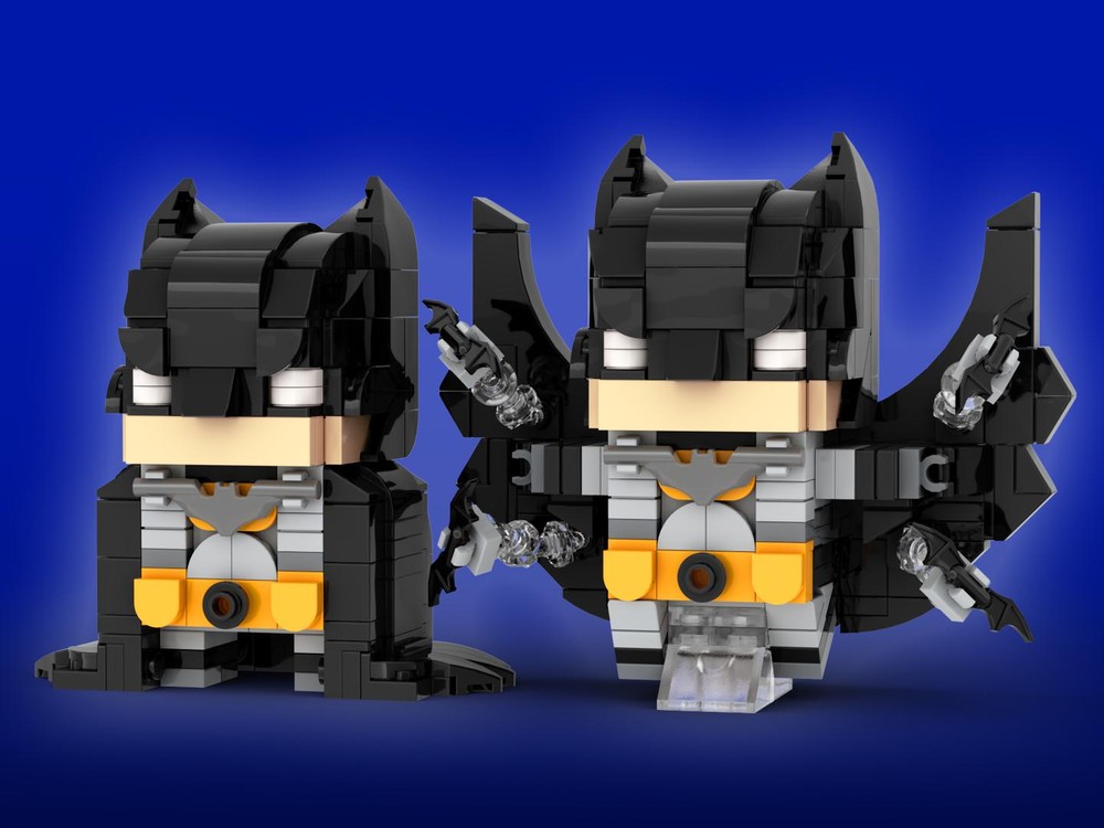 LEGO MOC Bat Man Brickheadz LEGO MOC - DC by Eugenio Iacono ...