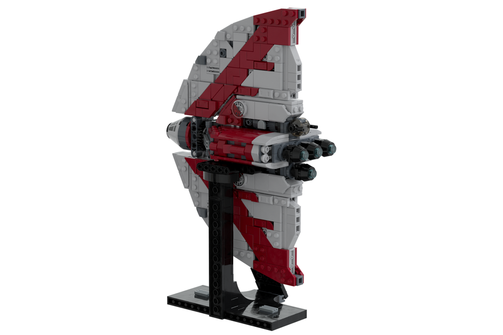 LEGO MOC Ahsoka's T-6 Shuttle by Lilium Brick Yards | Rebrickable ...