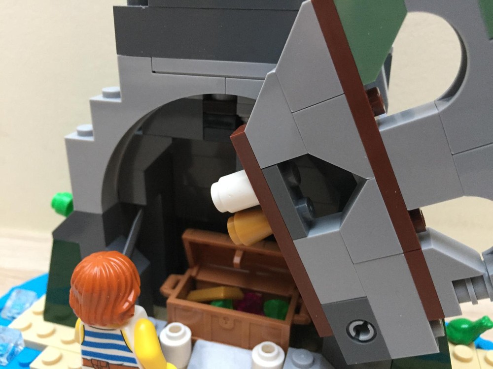 LEGO MOC 31120: Volcano Island Remake by nkende | Rebrickable - Build ...