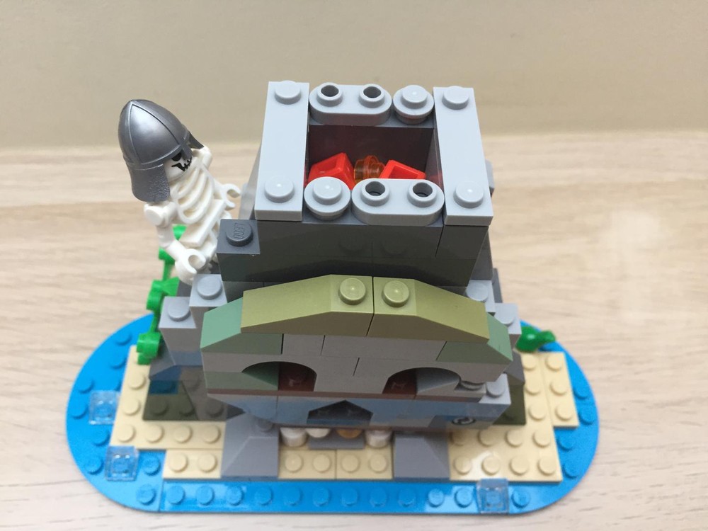 LEGO MOC 31120: Volcano Island Remake by nkende | Rebrickable - Build ...
