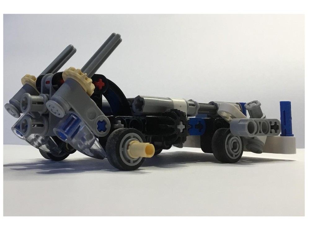 Lego Moc 42020 Armored Car By Meregt Rebrickable Build With Lego
