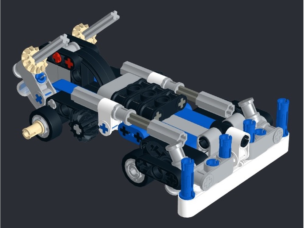 Lego Moc 42020 Armored Car By Meregt Rebrickable Build With Lego