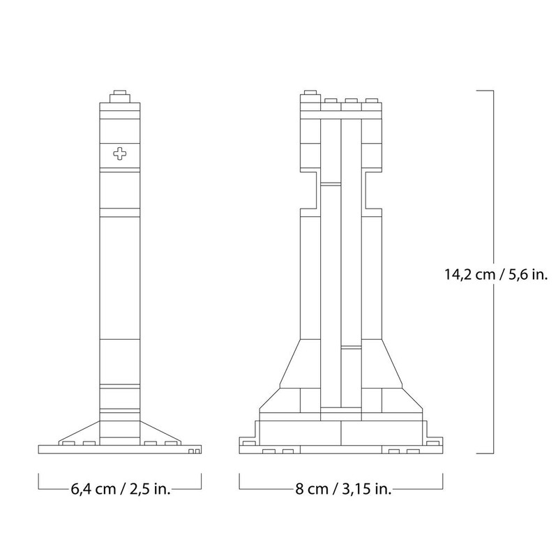 LEGO MOC T6 Jedi Shuttle Display stand by ...