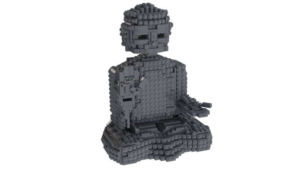 LEGO MOC-159135 Buddha large by Mockitty | Rebrickable - Build with LEGO