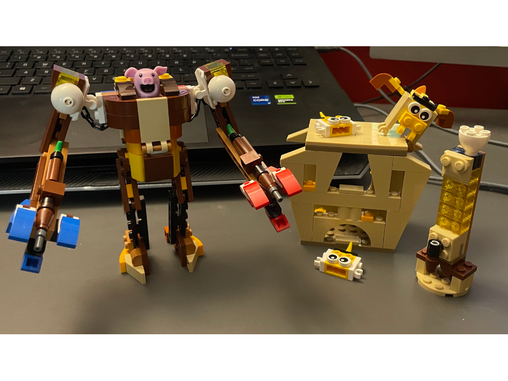 LEGO MOC Honey Extractor Mech Suit by eric_nunya | Rebrickable - Build ...