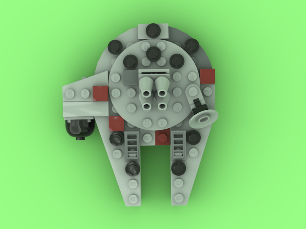 LEGO MOC Micro Falcon by legoluver777 | Rebrickable - Build with LEGO