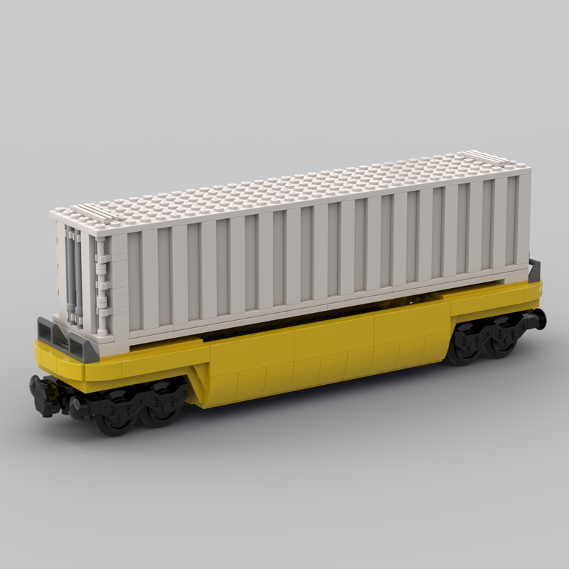 LEGO MOC TTX Container Car with a 40ft container by josszo ...