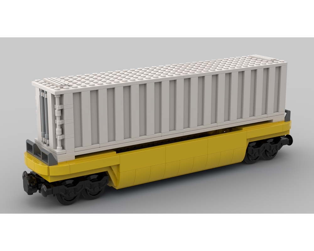 LEGO MOC TTX Container Car with a 40ft container by josszo ...