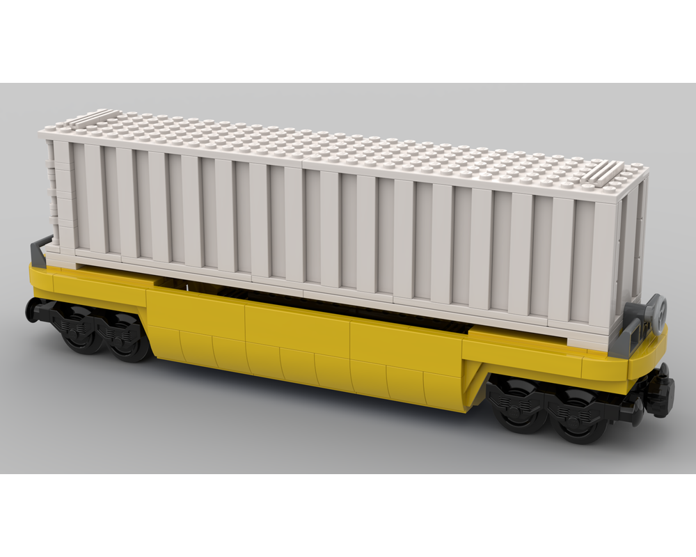 LEGO MOC TTX Container Car with a 40ft container by josszo ...