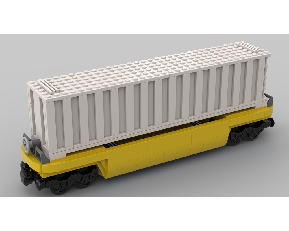 LEGO MOC TTX Container Car with a 40ft container by josszo ...