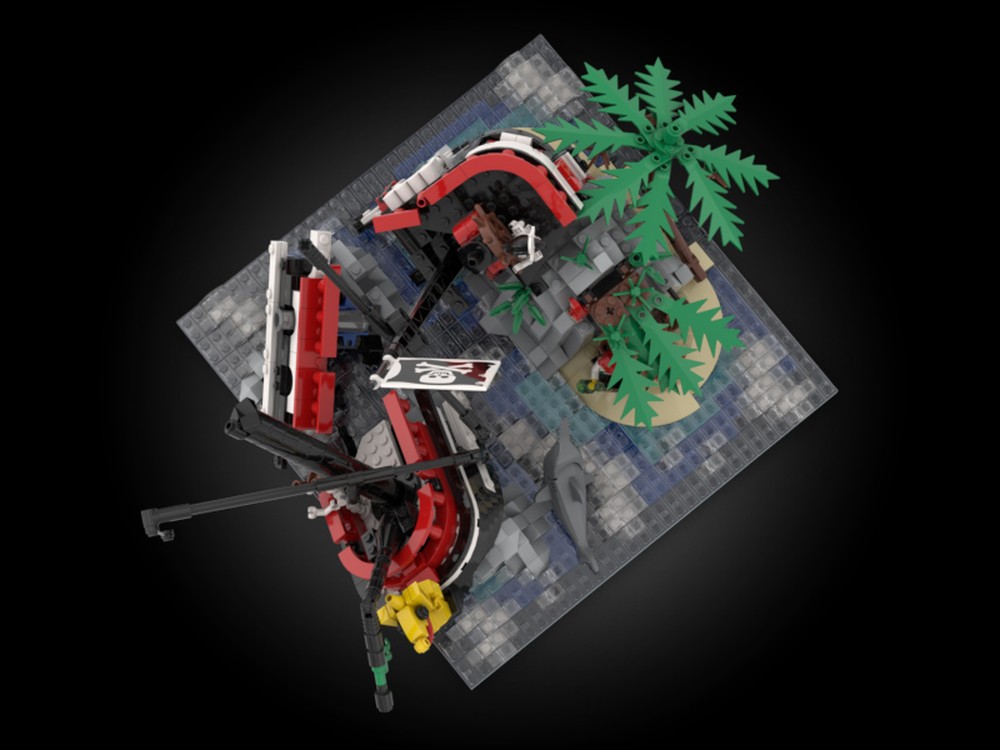 Lego Moc Shipwreck Island Revamp By Mikeybrickalloti Rebrickable