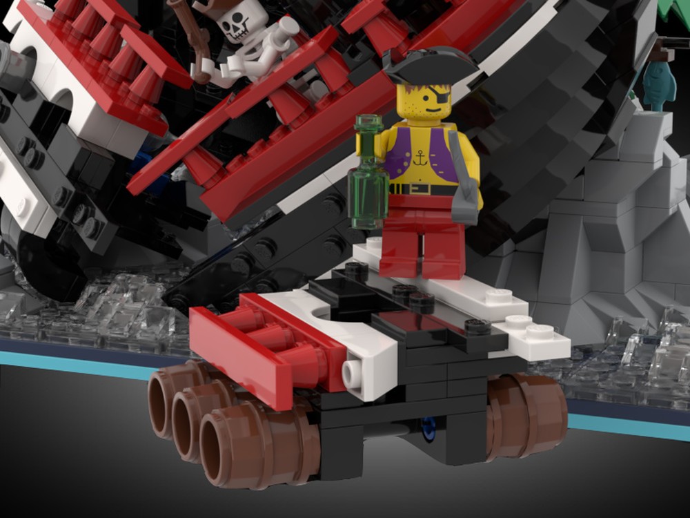 LEGO MOC Shipwreck Island Revamp by Mikey_Brickalloti | Rebrickable ...